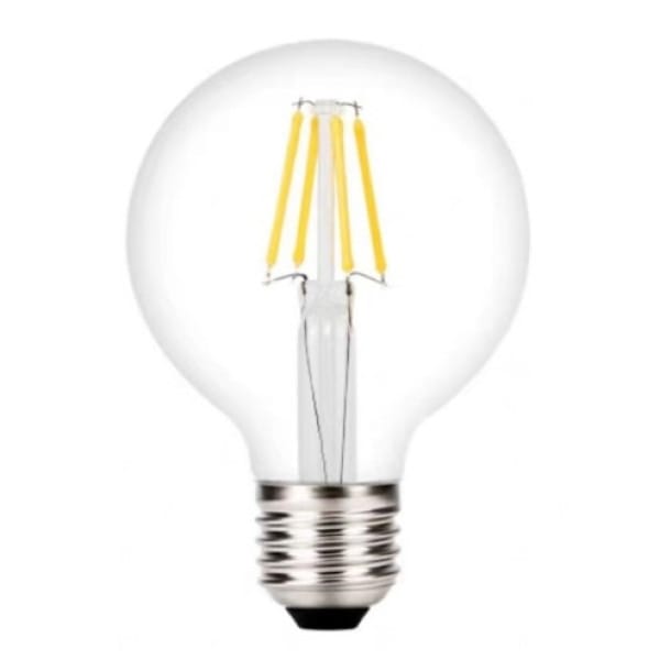 Filament G125 LED Bulb 6w Cool White - Outlight Electrical
