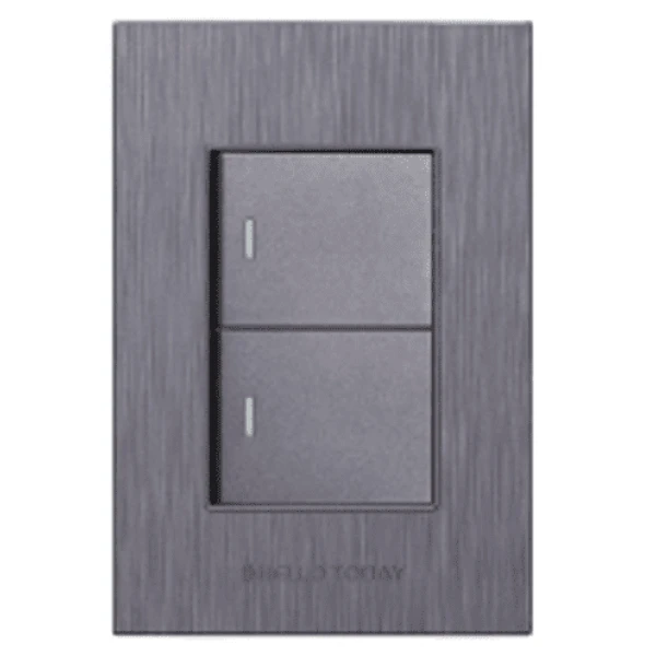 2 Lever 2 Way Switch Charcoal Design 2×4 – Hello Today - Outlight ...