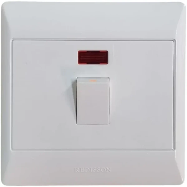 60A 4x4 Stove Isolator Metal With Light - Outlight Electrical