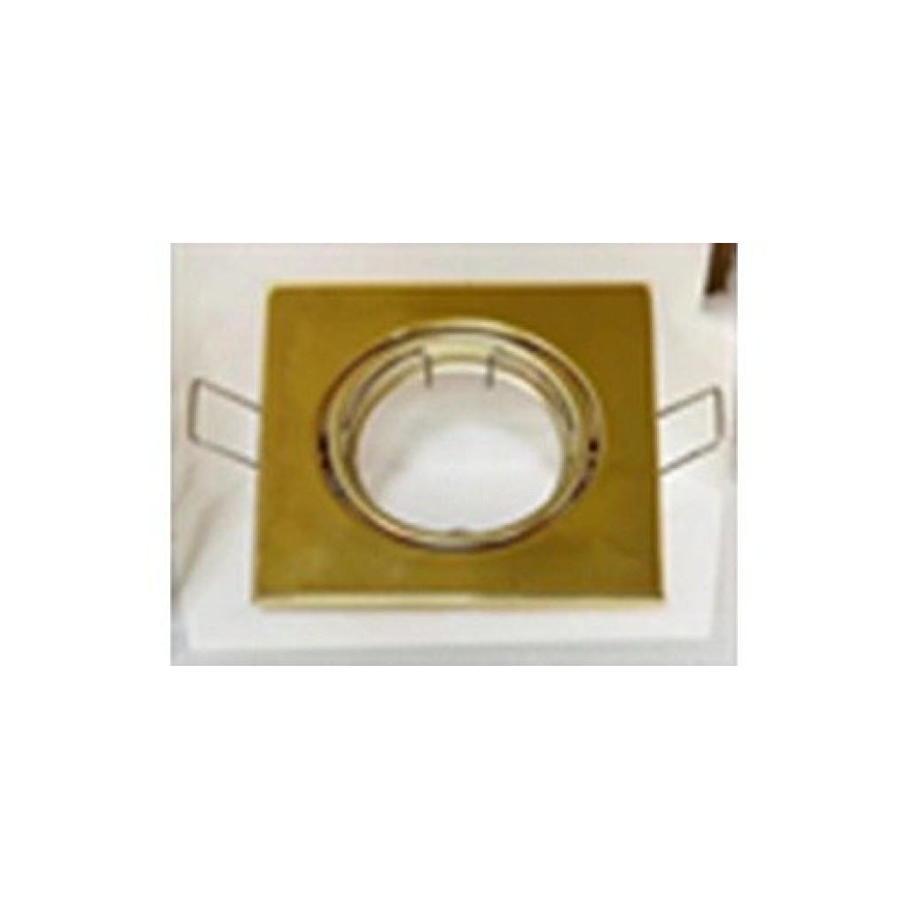Downlight Holder Tilt able – Gold Square - Outlight Electrical
